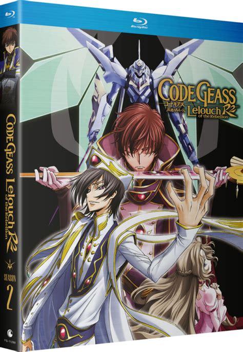 Code Geass Lelouch Of The Rebellion R2 Complete Season 2 Blu Ray