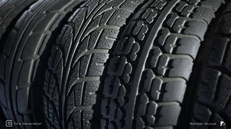 Tire Rubber Texture