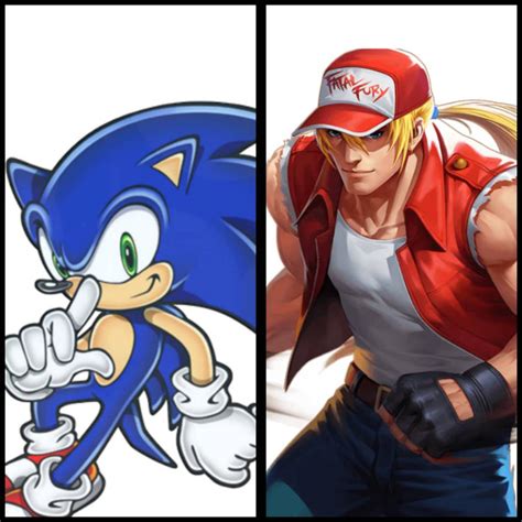 Sega Vs Snk Rivals Sonic Vs Terry Bogard By Gamerlucho12 On Deviantart