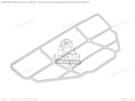 132801072 Holder Air Filter Ele Kawasaki Buy The 13280 1072 At Cmsnl
