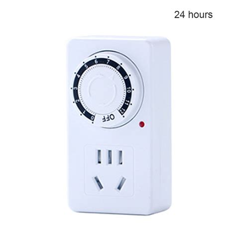Timer Plug Socket 1224 Hour Programmable Energy S Vicedeal