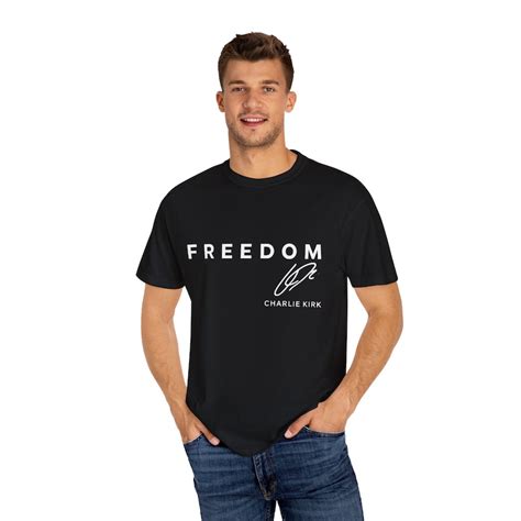 Charlie Kirk Freedom Shirt Design Patriotic Svg Png Digital Download