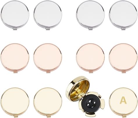 12pcs 3 Colors Button Covers Button Cover Cufflinks Brass Blank Cufflinks Tray Settings 14 5mm