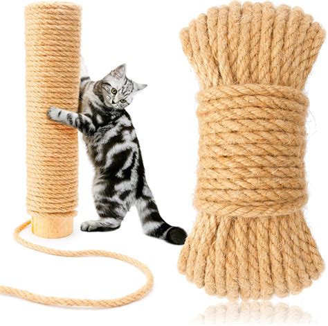Cuerda De Repuesto Para Rascador De Gatos Cuerda De Cáñamo Natural De