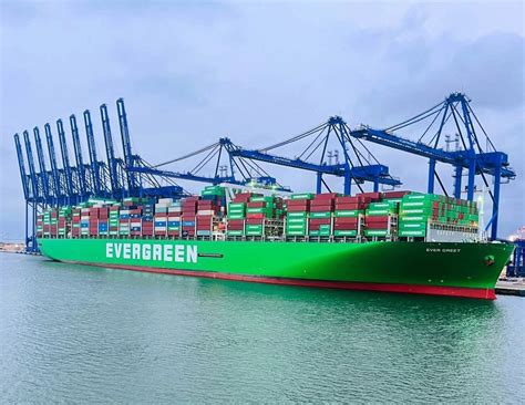 Evergreen Cect Portelegance Maritimemajesty Portofcolombo Ect