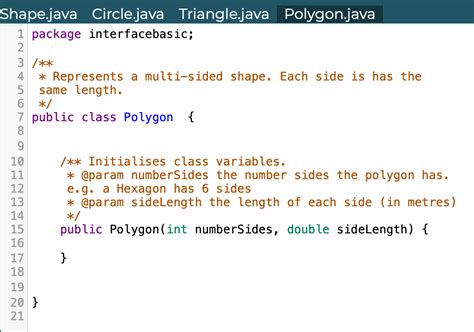 Solved Java Basic Interface Usage Hint The Following May