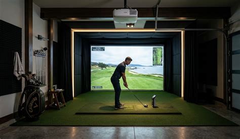 Garage Golf Simulator Setup Guide 2026 Space Requirements Component