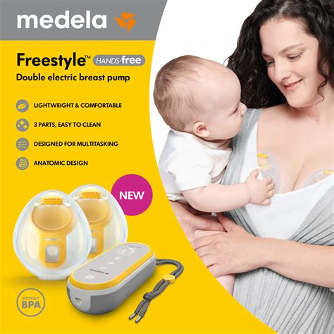 Medela Freestyle™ Hands Free Double Electric Wearable Breast Pump Medela