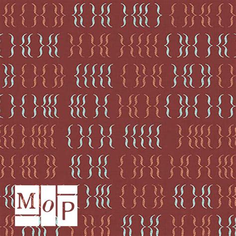 Font Code Mop P2027a4 Red Design Pool