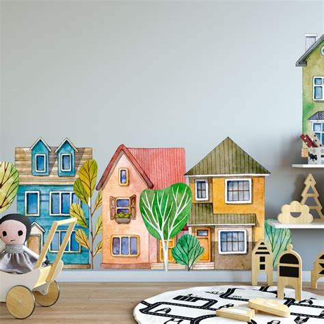 City Wall Decals Etsy