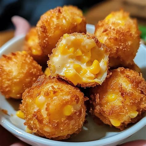 Crispy Corn Cheese Bites 7 Ingredients Easy Delicious
