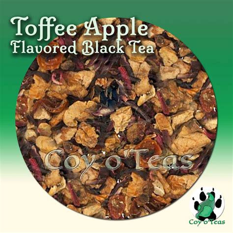 Toffee Apple Tea Flavored Herb And Fruit Loose Tea Coy Oteas