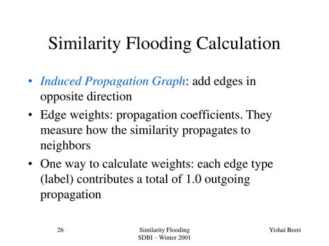 Ppt Similarity Flooding Powerpoint Presentation Free Download Id6064549