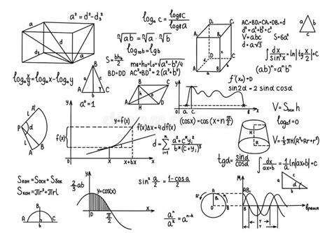 Geometry Formulas Stock Illustrations 3 670 Geometry Formulas Stock