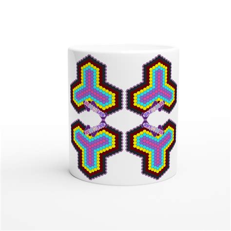 Serenelab Kawaii Hexagon Tri Cube Pixel Art Retro Vaporwave Aestheti