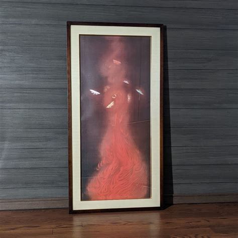 速水御舟「炎舞」複製 絵画 110×56×3cm メルカリ