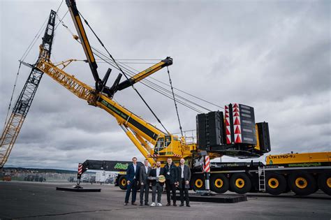 Magis Takes Delivery Of New Ltm 1750 91 From Liebherr Heavy Lift News