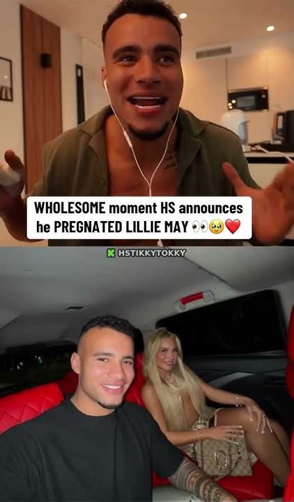 Wholesome Moment Hs Announces He Pregnated Lillie May 👀 Hstikkytokky