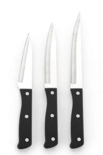 Stainless Steel Rivet Knife Set Set Contains 3 Piece At ₹ 100set In Rajkot