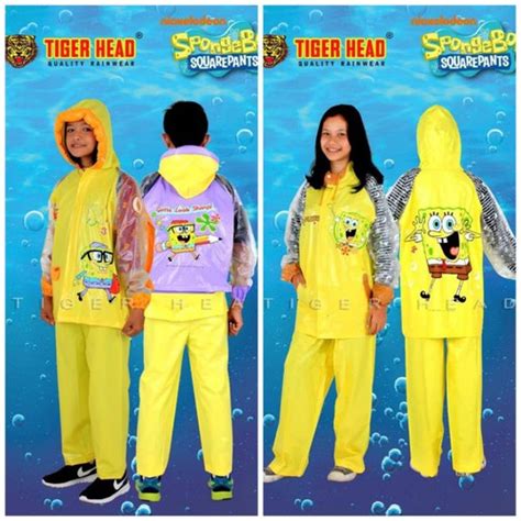 Jual Jas Hujan Remaja Tiger Head Spongebob 66403 Jakarta Barat Inflatablestoys Tokopedia