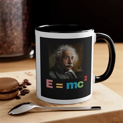 Albert Einstein Mug Emc2 Einsteins Theory Of Relativity Physics