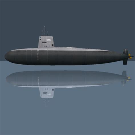 3d North Sinpo Class Submarine Turbosquid 1187519