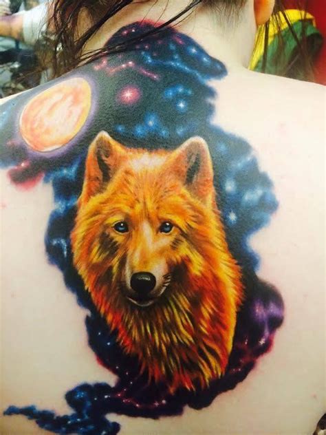 My Wolf Tattoo Done By Skull Ink In Columbus IN R Tattoos