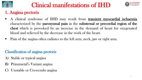 Cardiovascular Pathophysiology Coronary Artery Disease Cadischaemic