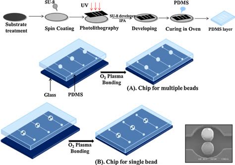Color Online A Fabrication Process Of The Microchip Following