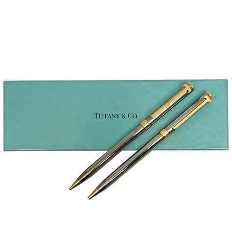 Tiffany And Co T Clip Pen And Pencil Set