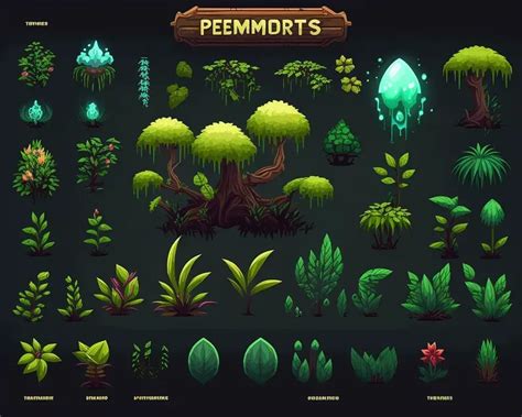 2d Sprite Rpg Platformer Game Uis Midjourney Prompt Promptbase