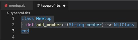 live ruby type checking with typeprof ide big nerd ranch