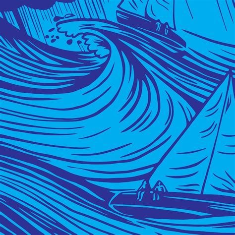 Premium Vector Background With Waves