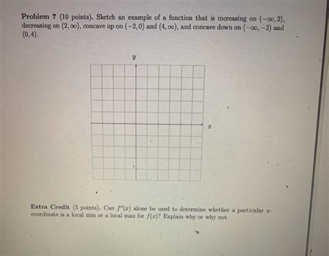 solved problem 7 10 points sketch an example of a