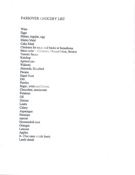 A Guide To The Passover Seder Pdf