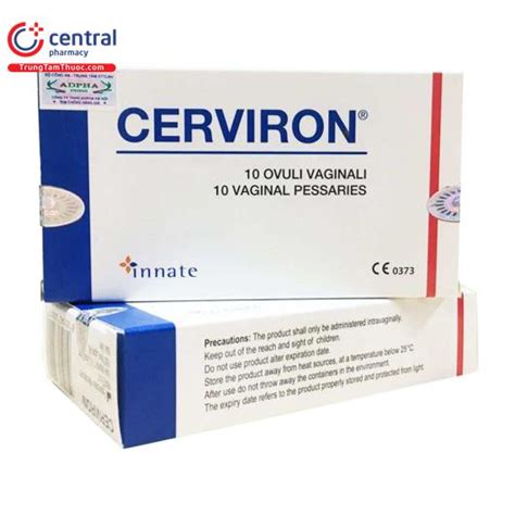ChÍnh HÃng Viên đặt Cerviron Hỗ Trợ điều Trị Viêm Nhiễm âm đạo