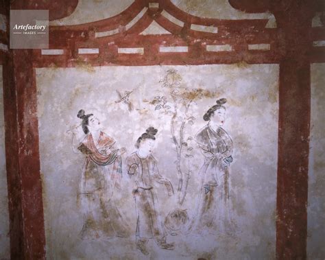 永泰公主墓の壁画