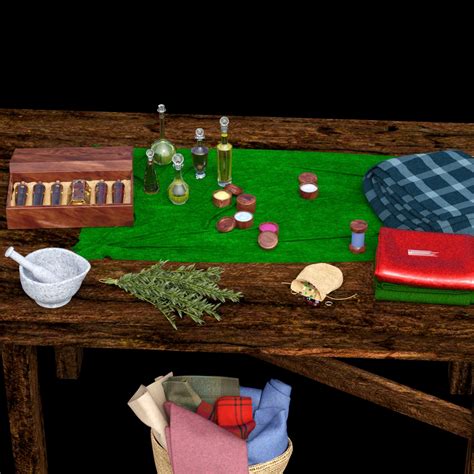 Medieval Tinker Package 1 Fbx