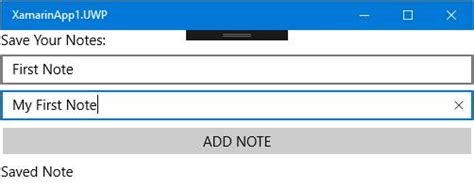 Data Persistence Using Sqlite In Xamarinforms