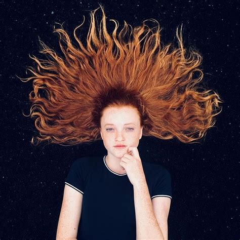 Fiery Redhead On The Black Sand Beach Of Punaluublacksandbeach