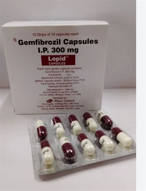 Gemfibrozil Tablet All Type At ₹ 199box Nagpur Id 2858083710012