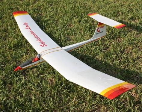 Radio Control Rc Sailplane Glider Sophisticated Lady 78 Inches Etsy