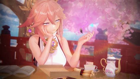 Yae Miko Black Animation Eporner