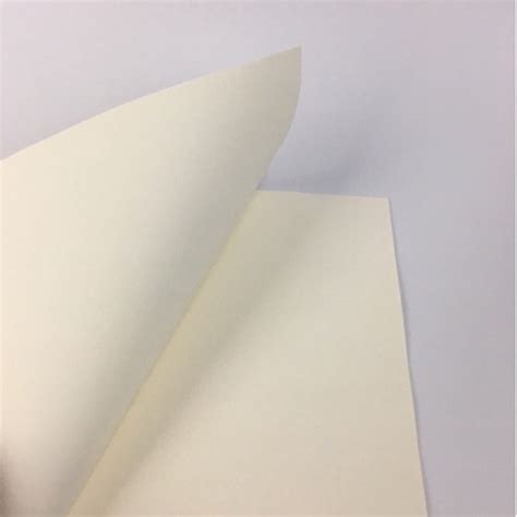 A5a4short Cream Ivory Linen Paper With Patterned Texture