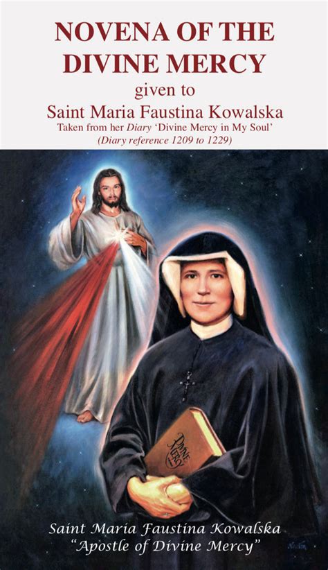 Leaflet Chapletnovena Unlaminated Divine Mercy Publications Pty Ltd