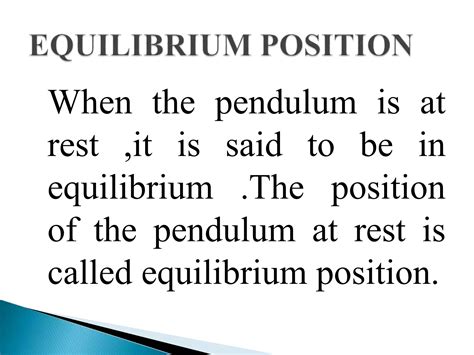 SIMPLE PENDULUM Slideshare PPTX