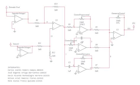 CONTROL PID Multisim Live