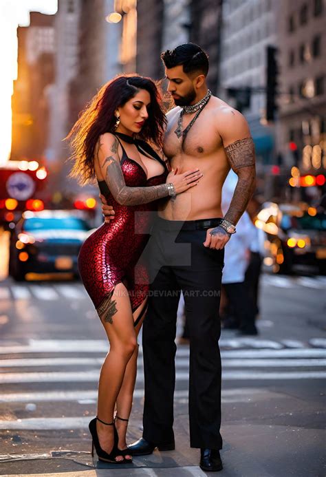 Latex Couple Portrait 7155 By Nikalim On Deviantart