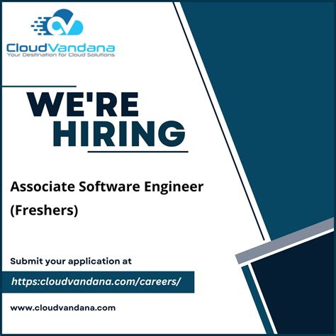 We Are Hiring Associate Software Engineer Freshers Submit Your