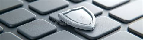 Enhanced Cybersecurity Protecting Digital Assets With A Shield On